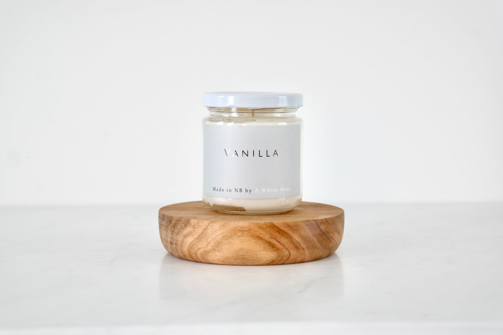 Vanilla Soy Candle – A White Nest